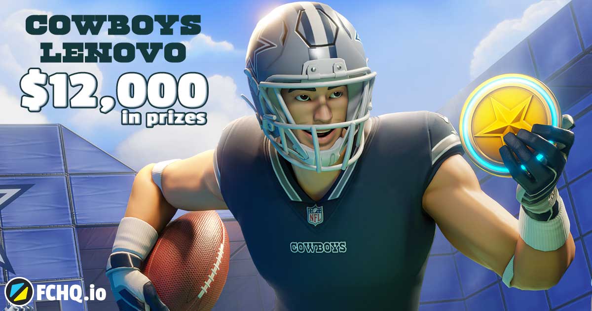 Dallas Cowboys Fortnite Showdown - Win Exclusive Prizes | FCHQ.io - FCHQ.io